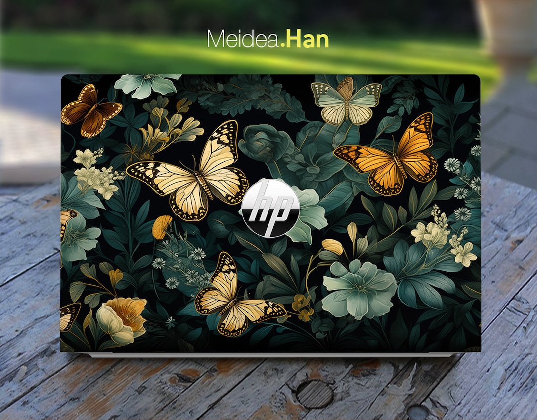 Laptop Vinyl Decal Hp Omen 15 Skin Personalized Customizable Black ...