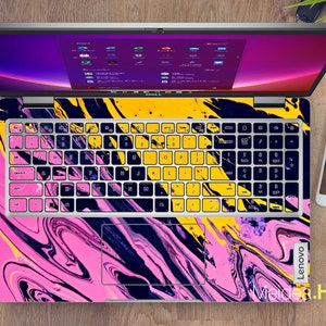 Custom Laptop Skins Lenovo Yoga Decal Personalization Abstract Pattern ...