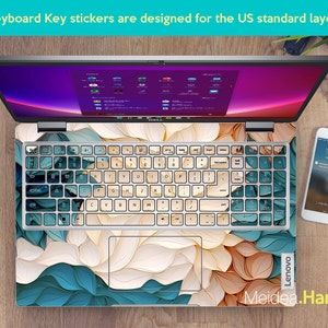 Lenovo Laptop Skins Custom Vinyl Decals Personalization Abstract Design ...