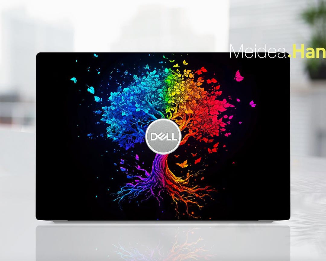 Dell Laptop Skin 16inch Protection Sticker Computer Accessorie Art Tree ...