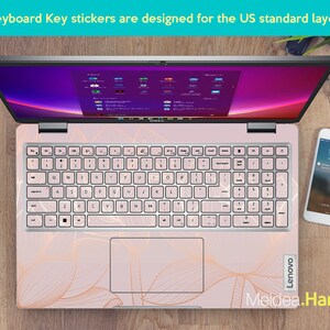 Lenovo Skin Laptop Skin Protect Gift for Girl Artistic Lotus Design ...