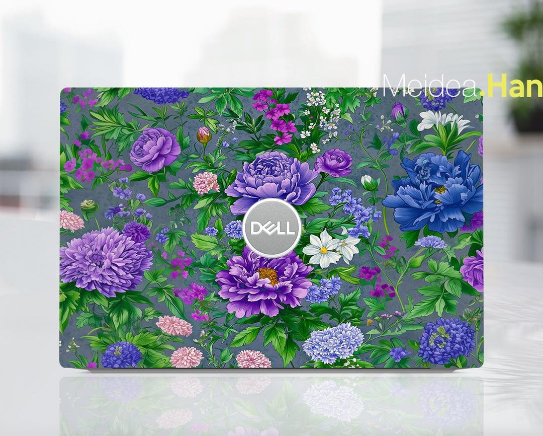 Laptop Skin Protect Dell 16 Inch Accessorie Custom Decal Personalized ...