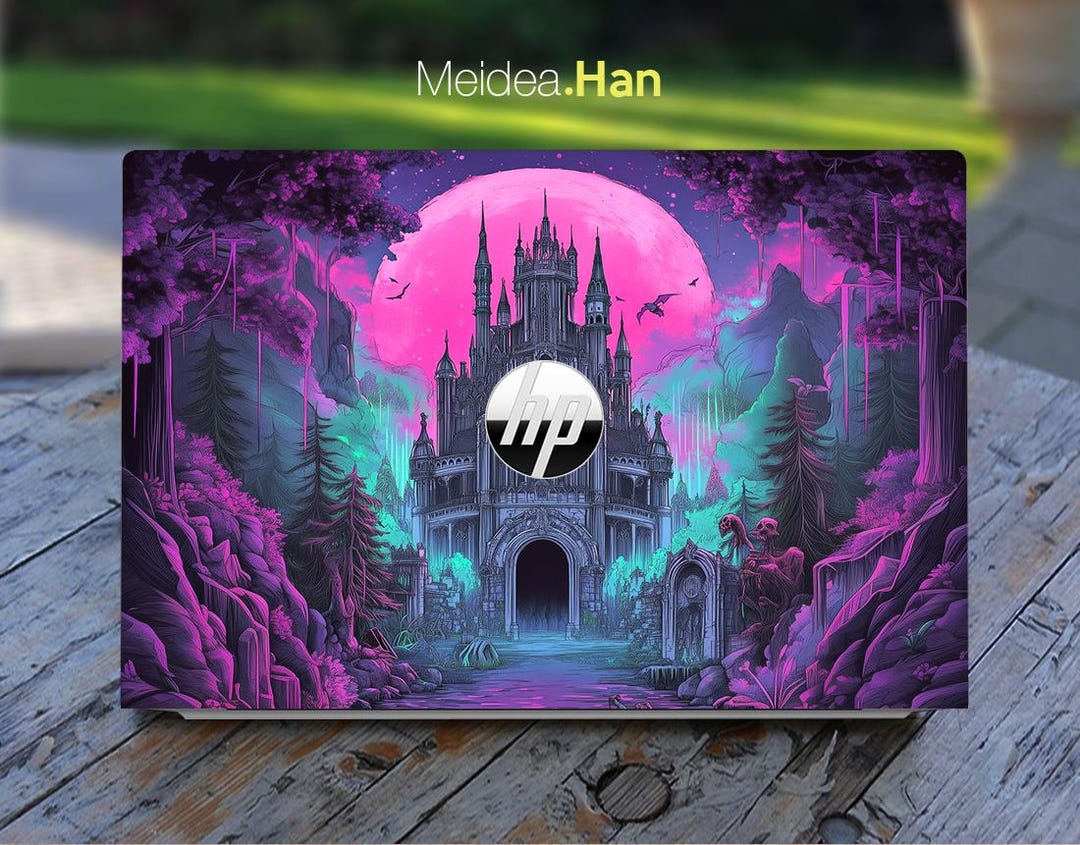 Laptop Skin Protect Hp Vinyl Decal Logo Sticker Computer Accessorie ...