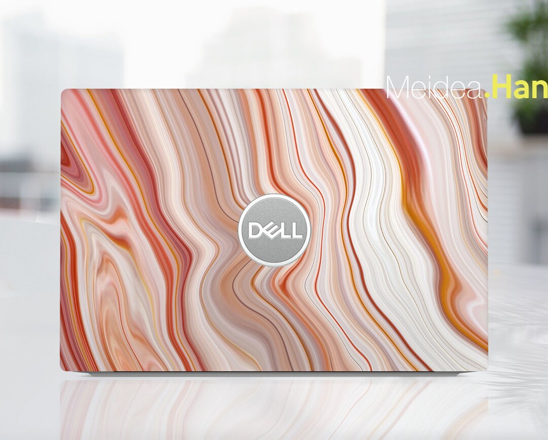 Dell Laptop Skin Xps 15 9520 Personalized Customizable Marble Texture ...