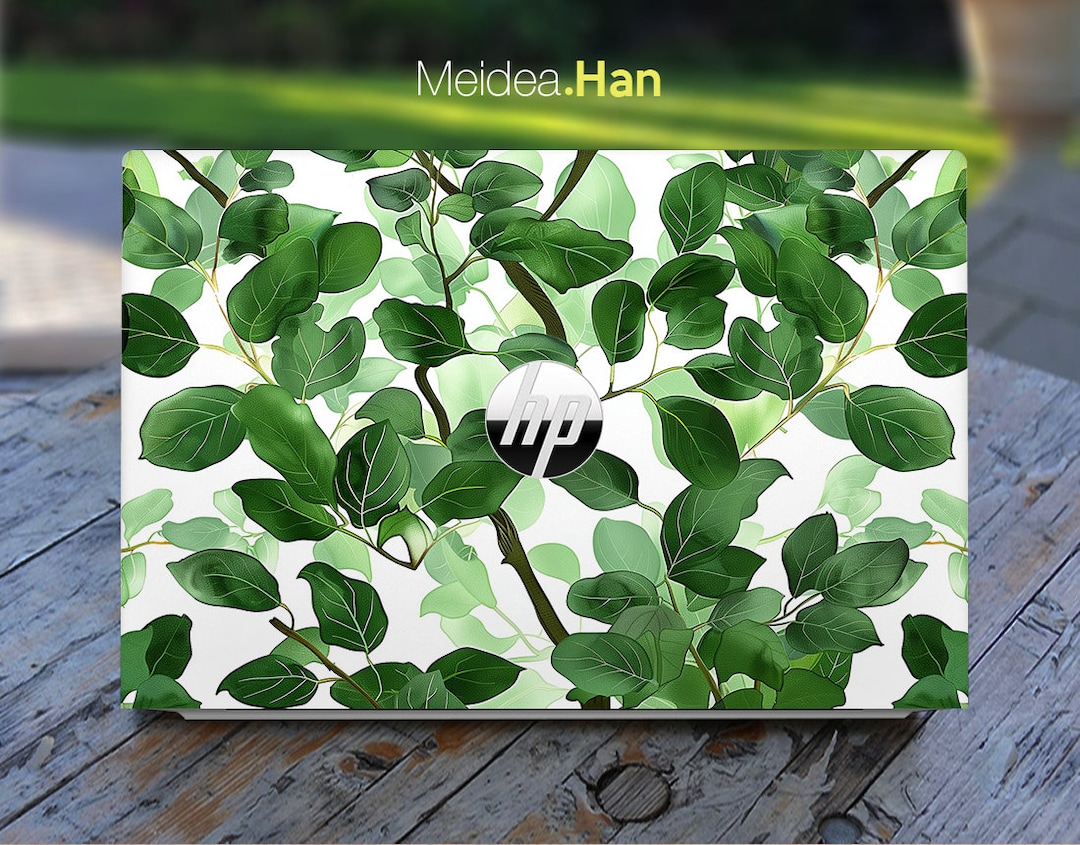 Laptop Skin Hp Accessories Custom Decals Personalised Gift Small Fresh ...