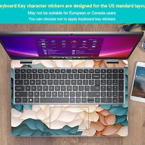 Laptop Skin Hp Probook Vinyl Decal Personalized Customizable White ...