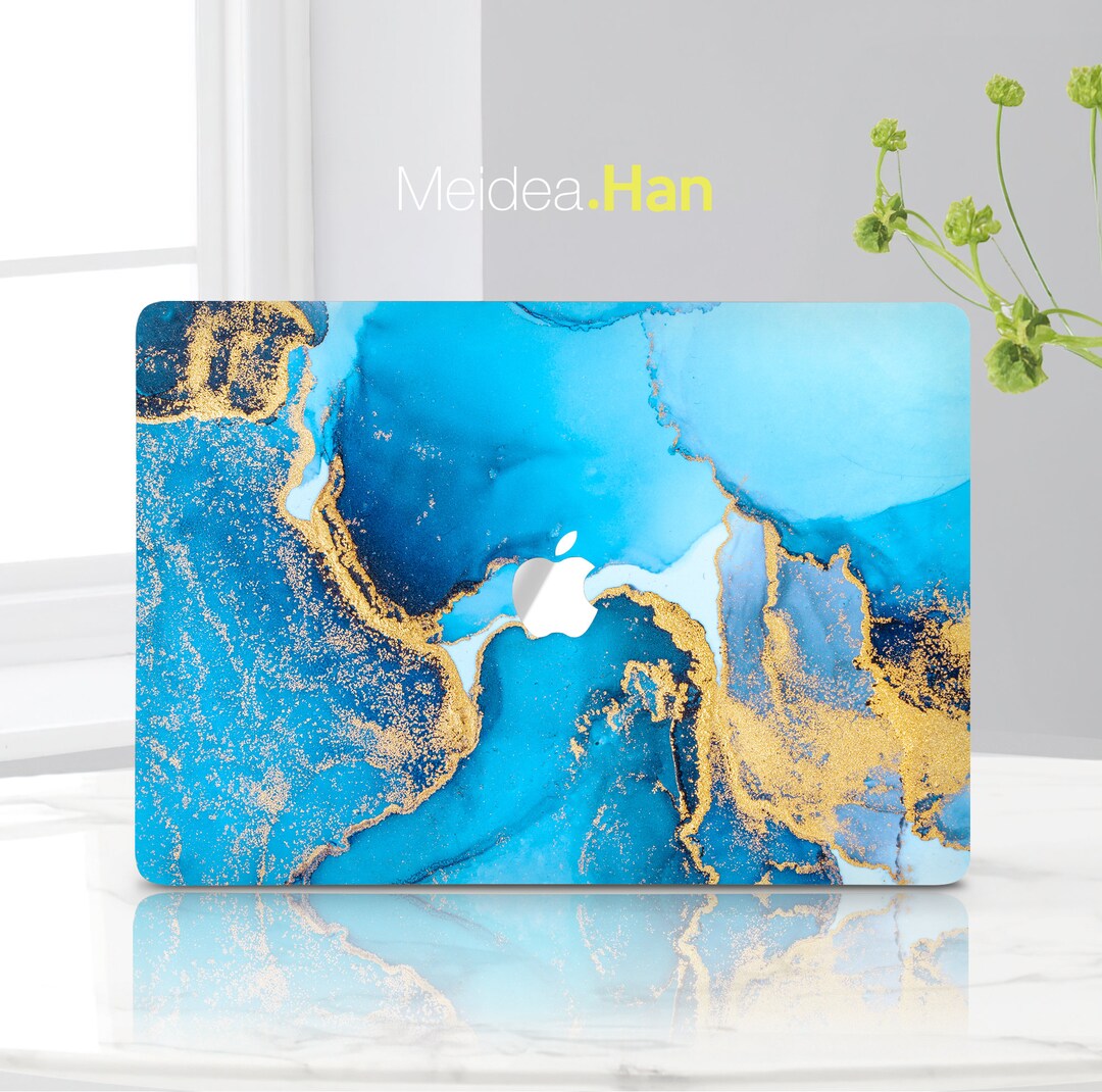 Personalized Customizable Skins MacBook Decals Blue Design Gifts for ...