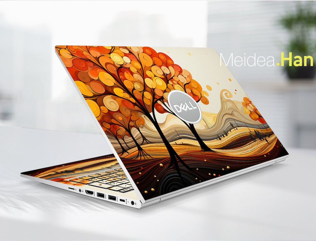 Laptop Skins Dell Accessories Custom Decal Aesthetic Design - Etsy