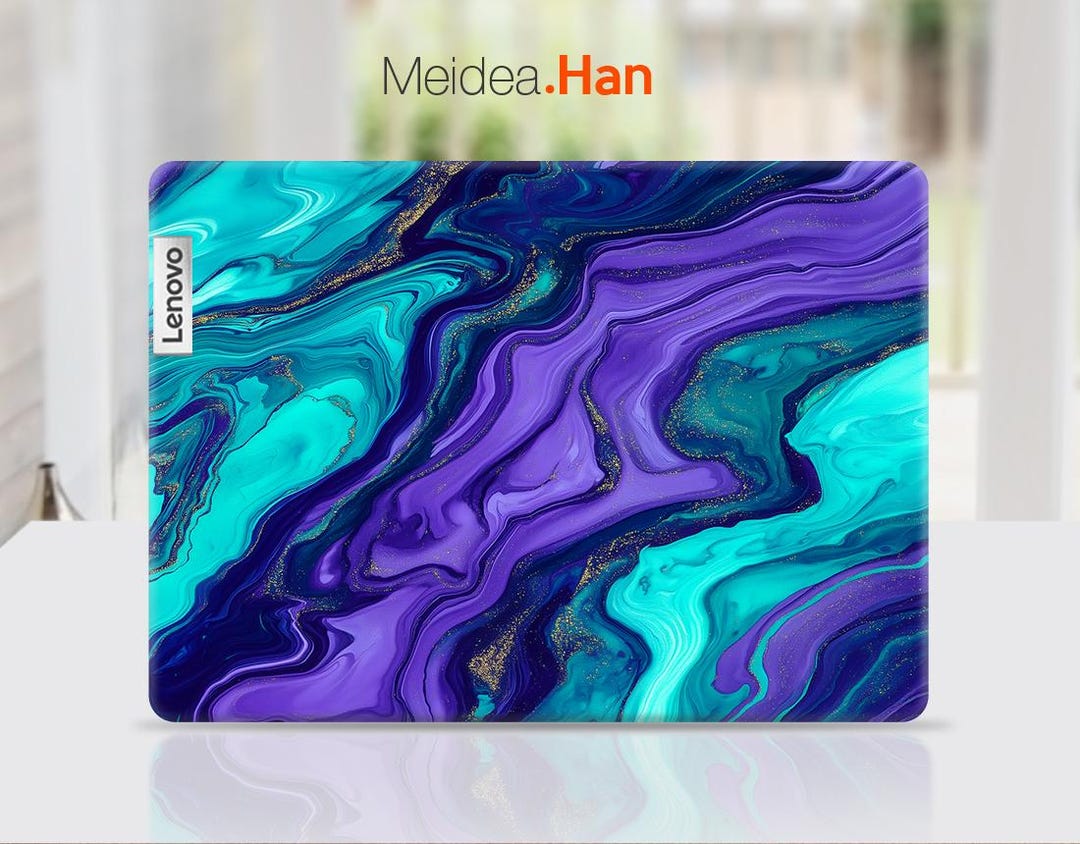 Lenovo Sticker Yoga 7I 2 in 1 16 Laptop Skin Boyfriend Gift Art Marble ...