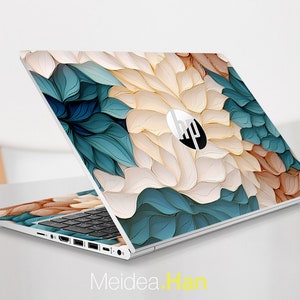 Laptop Skin Hp Probook Vinyl Decal Personalized Customizable White ...