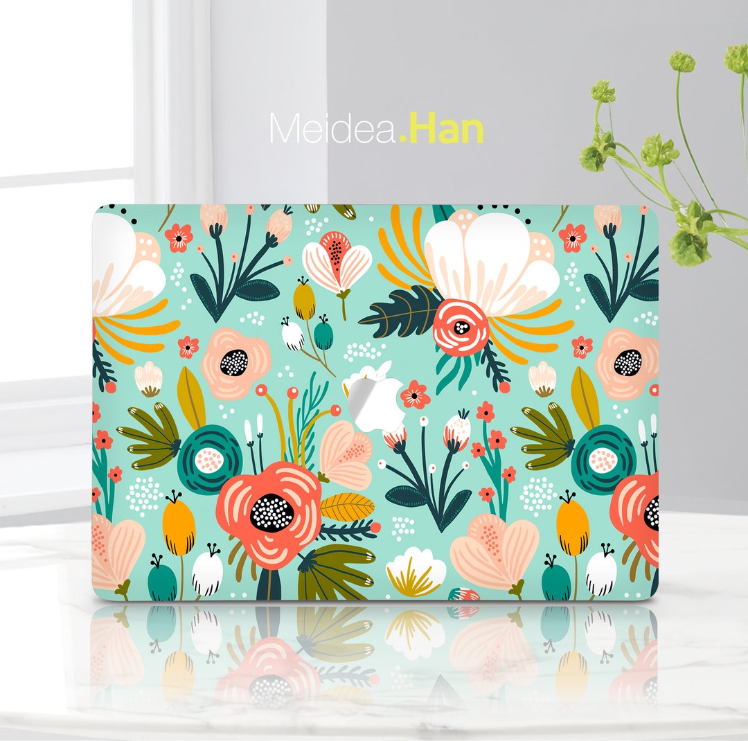 MacBook Accessorie Personalization Gift Unique Green Design Mac Pro ...