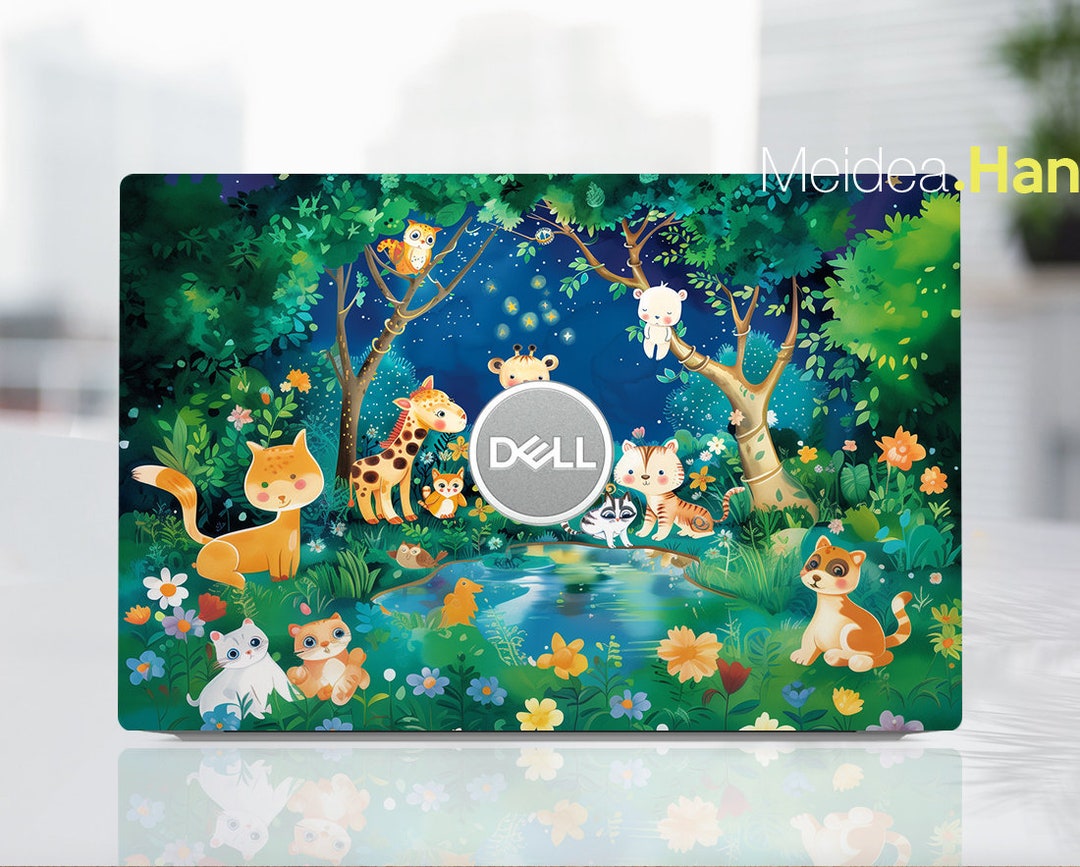 Skin for Laptop Dell accessorie Custom Decal Vinyl Sticker Personalized ...
