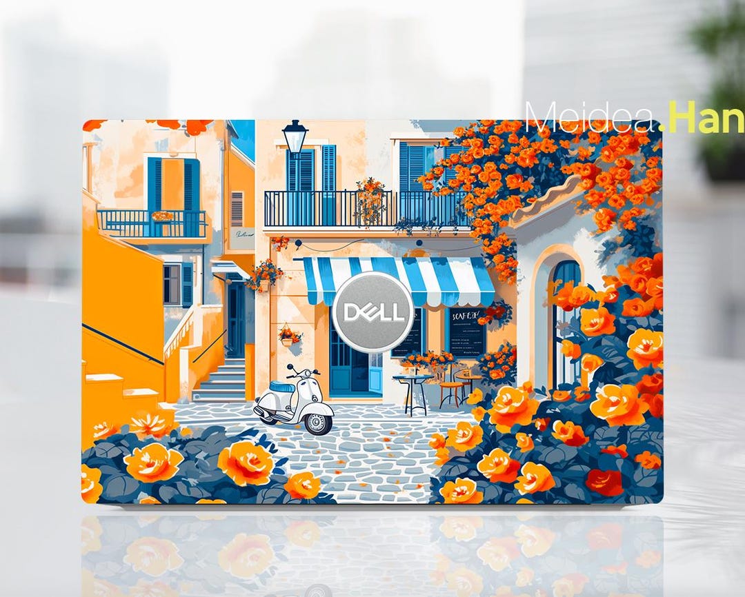 Laptop Skin Protect Dell Decal Custom Sticker Personalised Gift Cartoon ...
