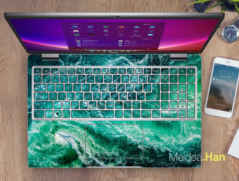 Hp Laptop Skin Hp Envy X360 Sticker Personalized Customizable - Etsy