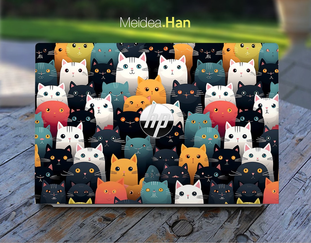 Custom Laptop Skins Hp Accessories Personalization Gift Cute Decals ...