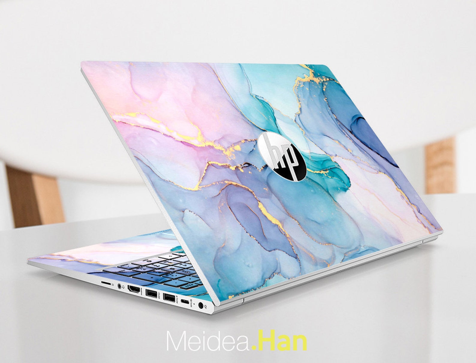 Computer Skin for Hp Laptop Personalized Customizable Gray - Etsy