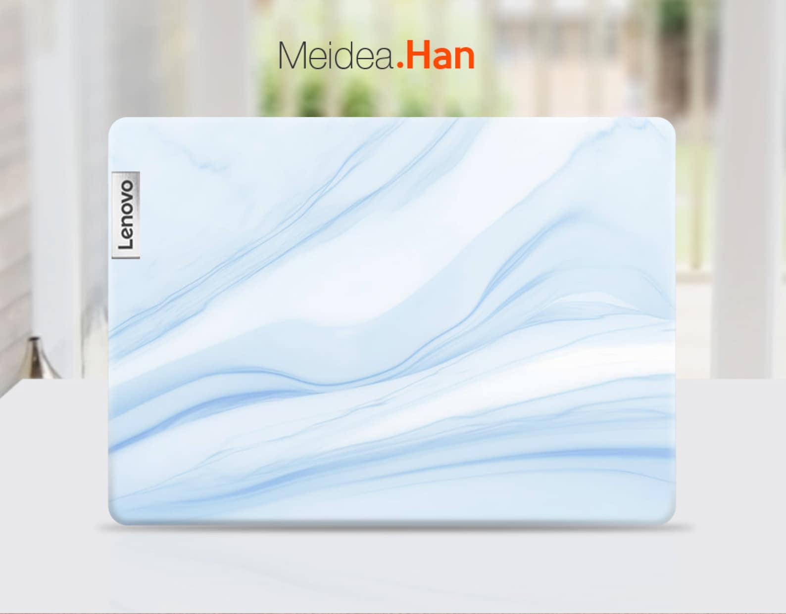 Custom Laptop Skins Lenovo Legion Decal Personalised Aesthetic Blue ...