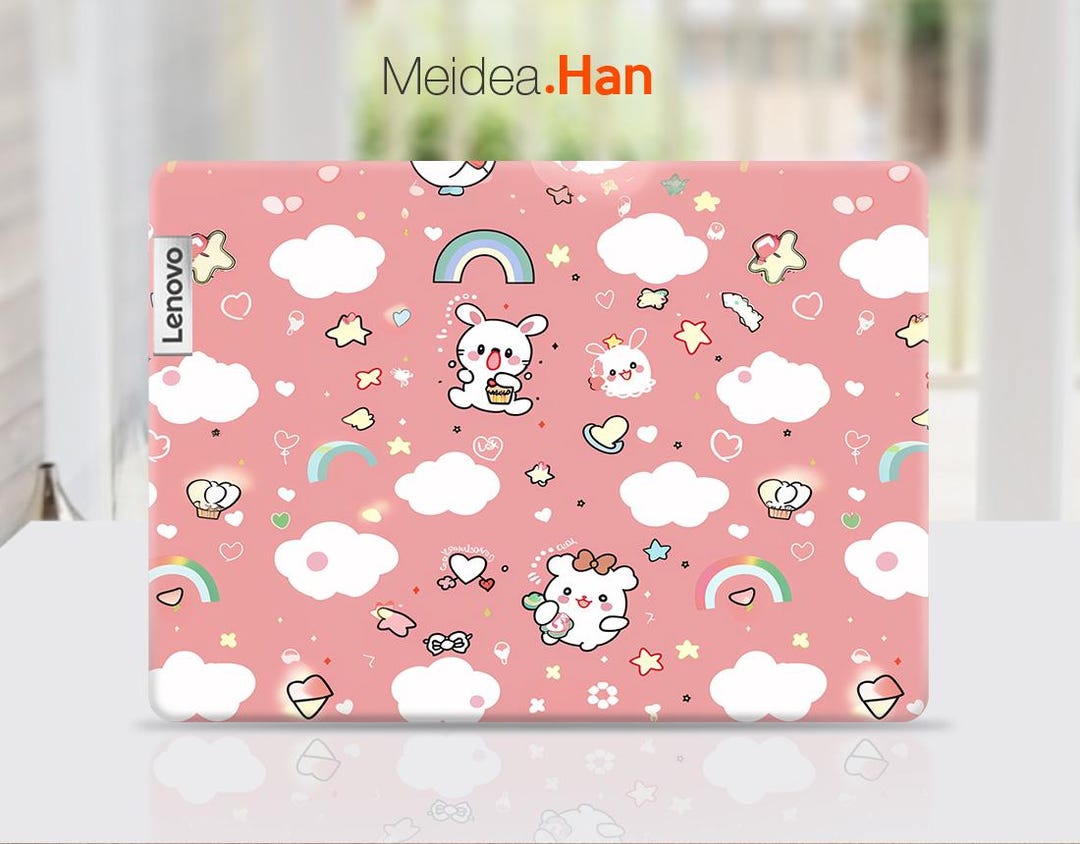 Laptop Skin Protect Lenovo Decal Custom Sticker Personalised Cute ...