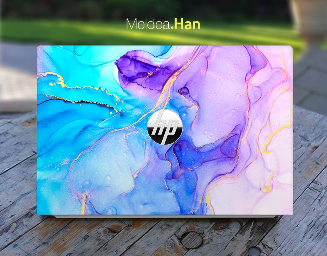 Hp Laptop Skin Probook Personalized Customizable Watercolor Vinyl ...