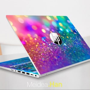 Hp Notebook Pre-cut Custom Laptop Skins Personalized Gift Vinyl Decals ...