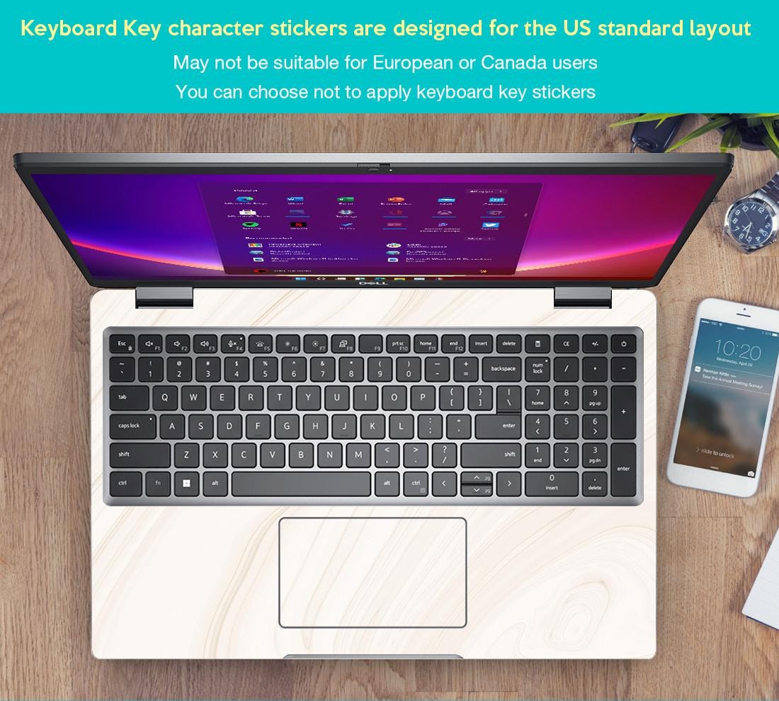 HP Laptop Sticker for HP 15-fd Customizable Personalized Designs Beige ...