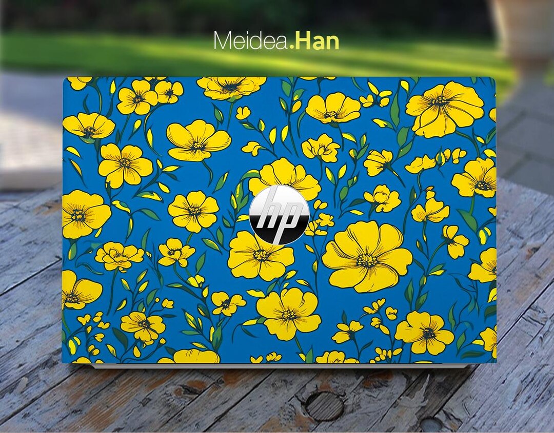 Laptop Skin Hp Accessories Custom Decals Art Sticker Personalised Gift ...