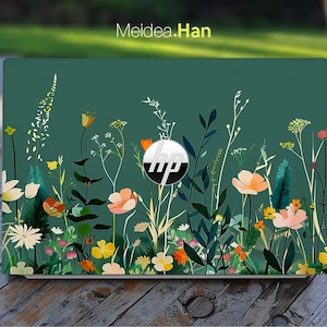 Hp Laptop Skin 640 G10 Decal Back to School Custom Decal Small Flower ...