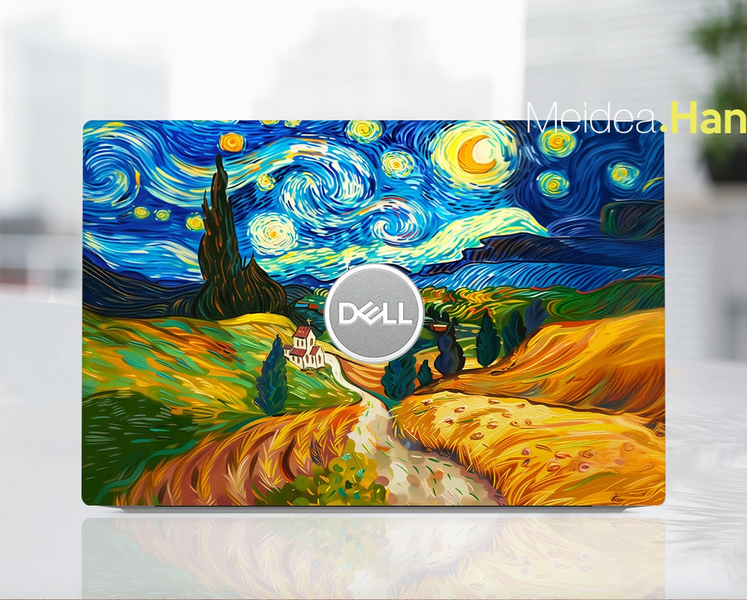 Laptop Skin Protect Dell Vinyl Decal Customizable Sticker Personalised ...