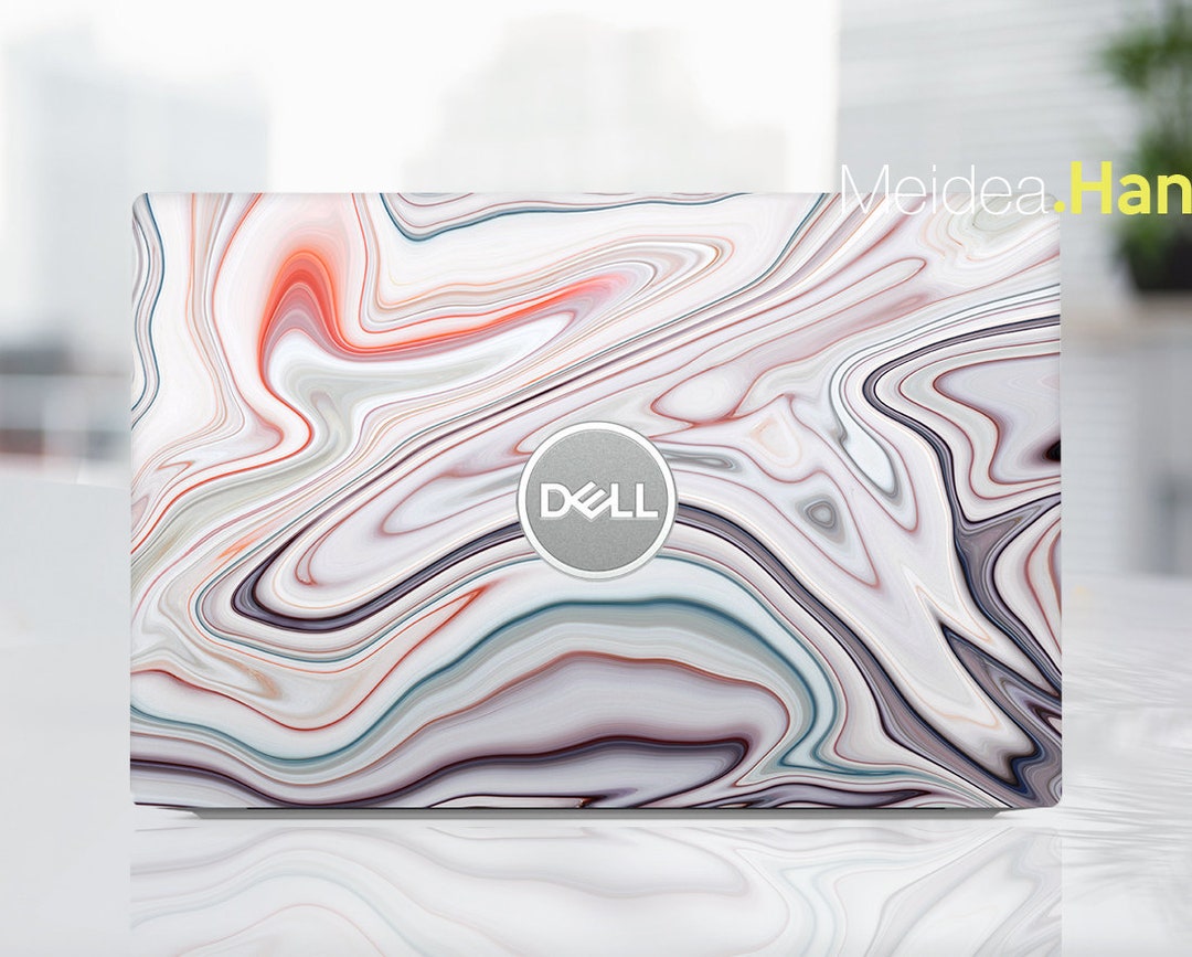 Dell Laptop Skin Latitude 5420 Personalized Customizable White Marble ...