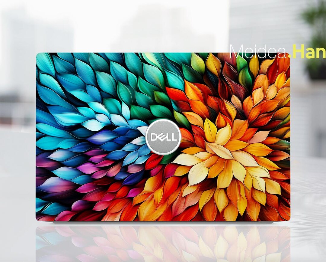 Custom Laptop Skin Dell 15 Inch Decal Beautiful Sticker Art Display ...
