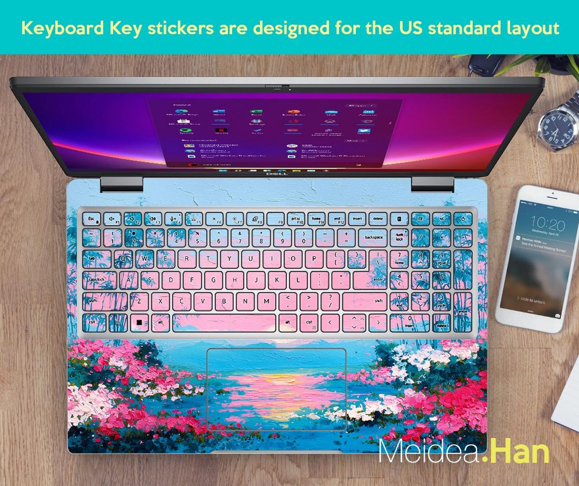 Dell Pro 14 Plus Pb14250 Skin Laptop Decal Custom Protective Stickers ...