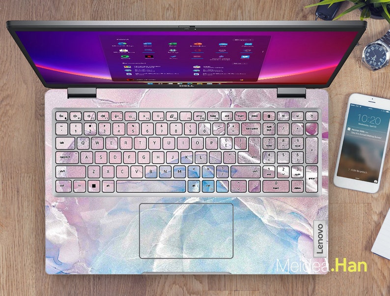 Lenovo Thinkpad Cover Skin Decals Personalized Gift Colorful - Etsy