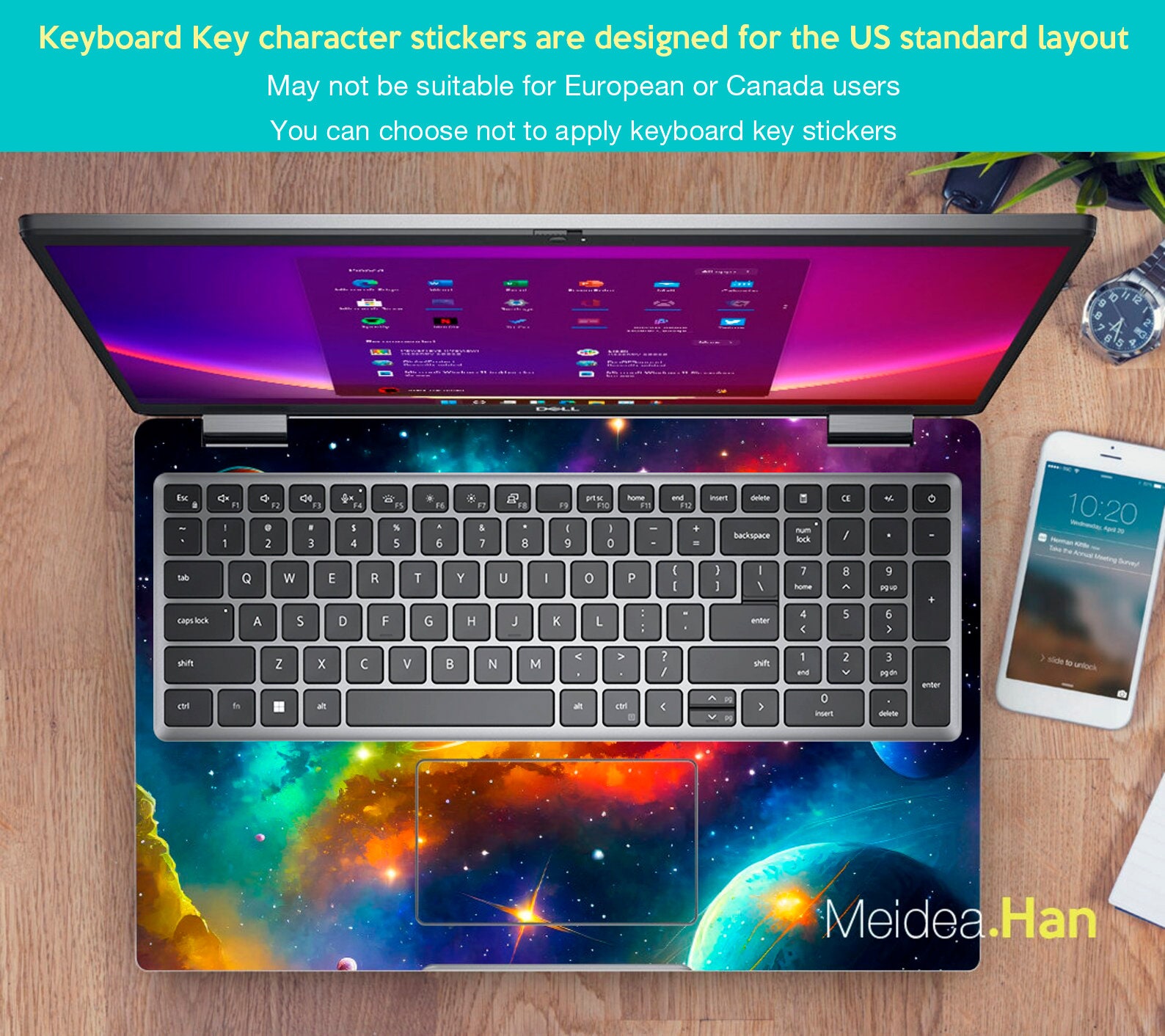 Laptop Film Cover Hp Notebook Custom Decal Personalization Gift ...