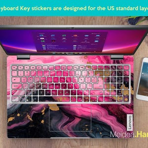 Lenovo 16inch Skin Protect Laptop Custom Sticker Geek Gift Black and ...