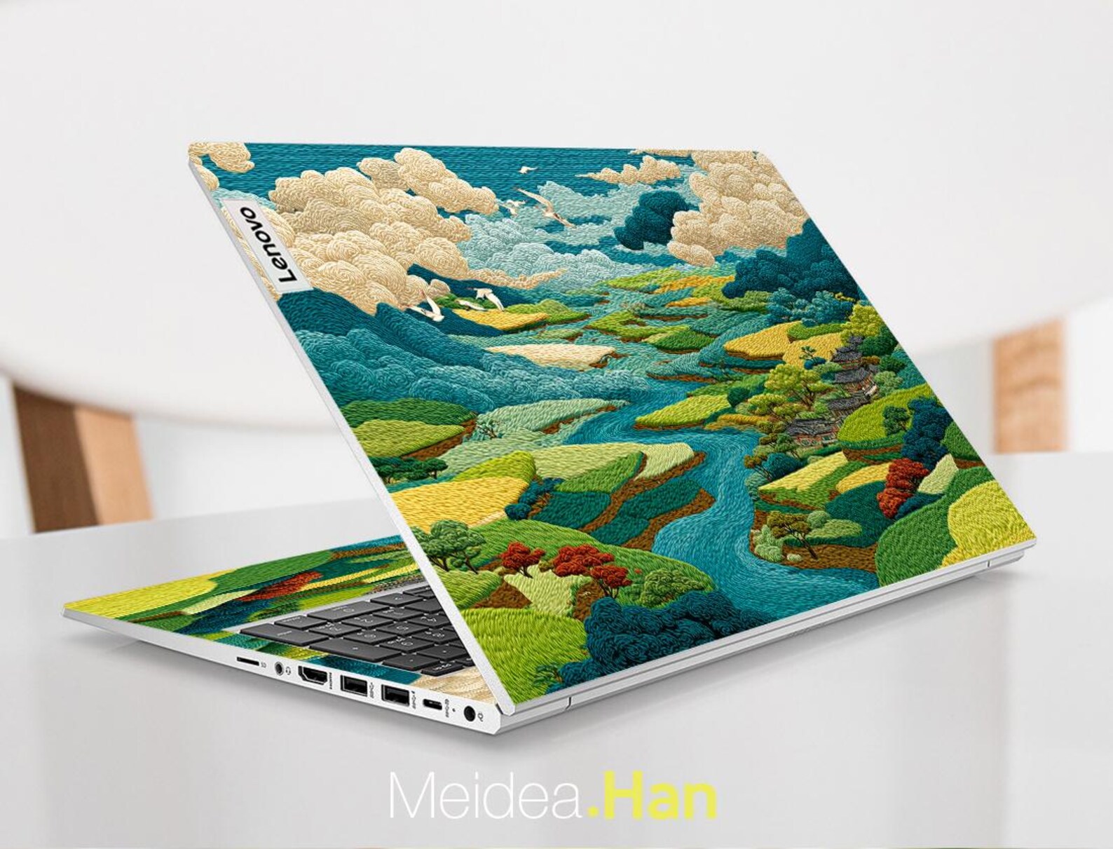 Lenovo Laptop Skin Ideapad Slim 3 15abr8 Personalized Decal Custom ...