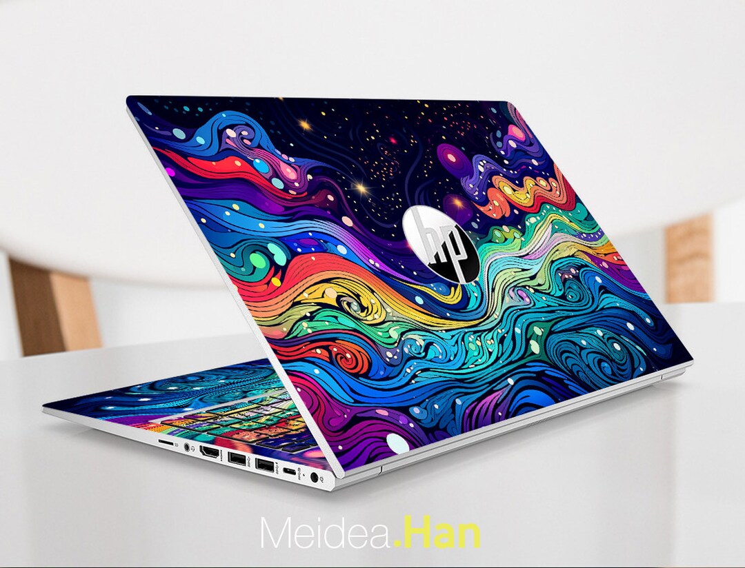 Custom Laptop Skin Hp Envy X360 Vinyl Decal Personalization Gift ...