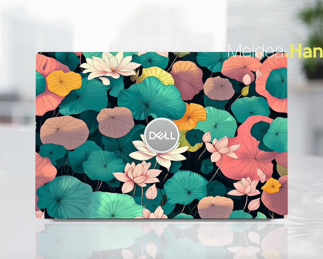 Custom Laptop Skin Dell 15 Inch Decal Christmas Gift Beautiful Sticker ...