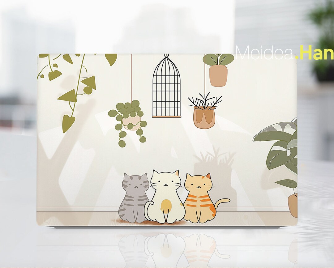 Custom Laptop Skins Dell 15 Inch Personalization Gifts Cute Cartoon ...