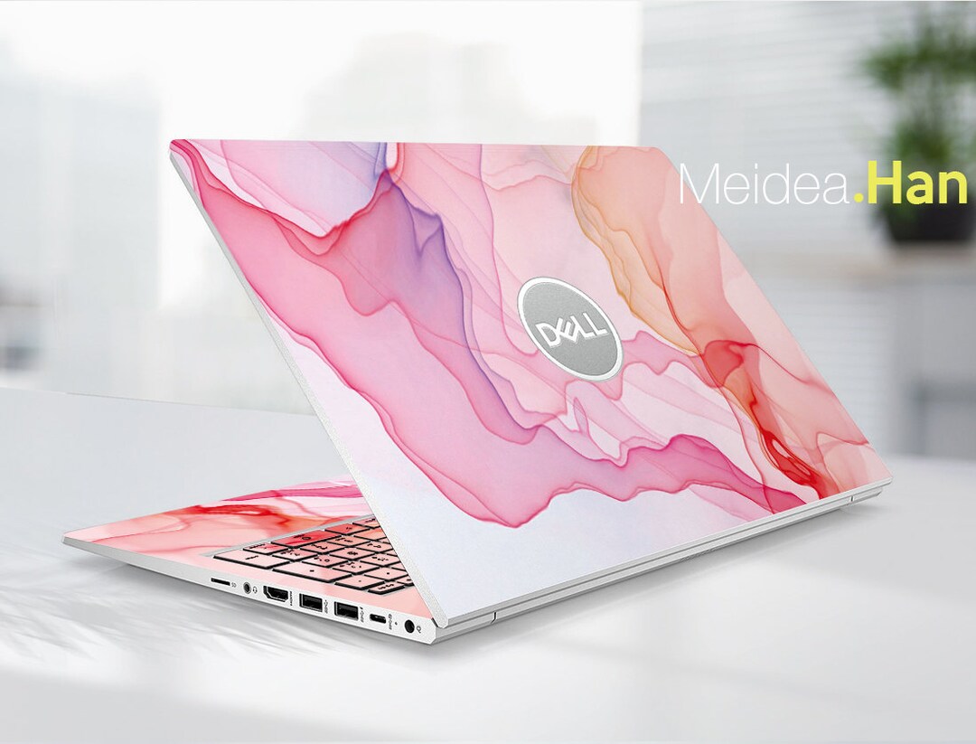 Dell Skin Customize Laptops, Pre-cut Personalized Handmade Gift Pink ...