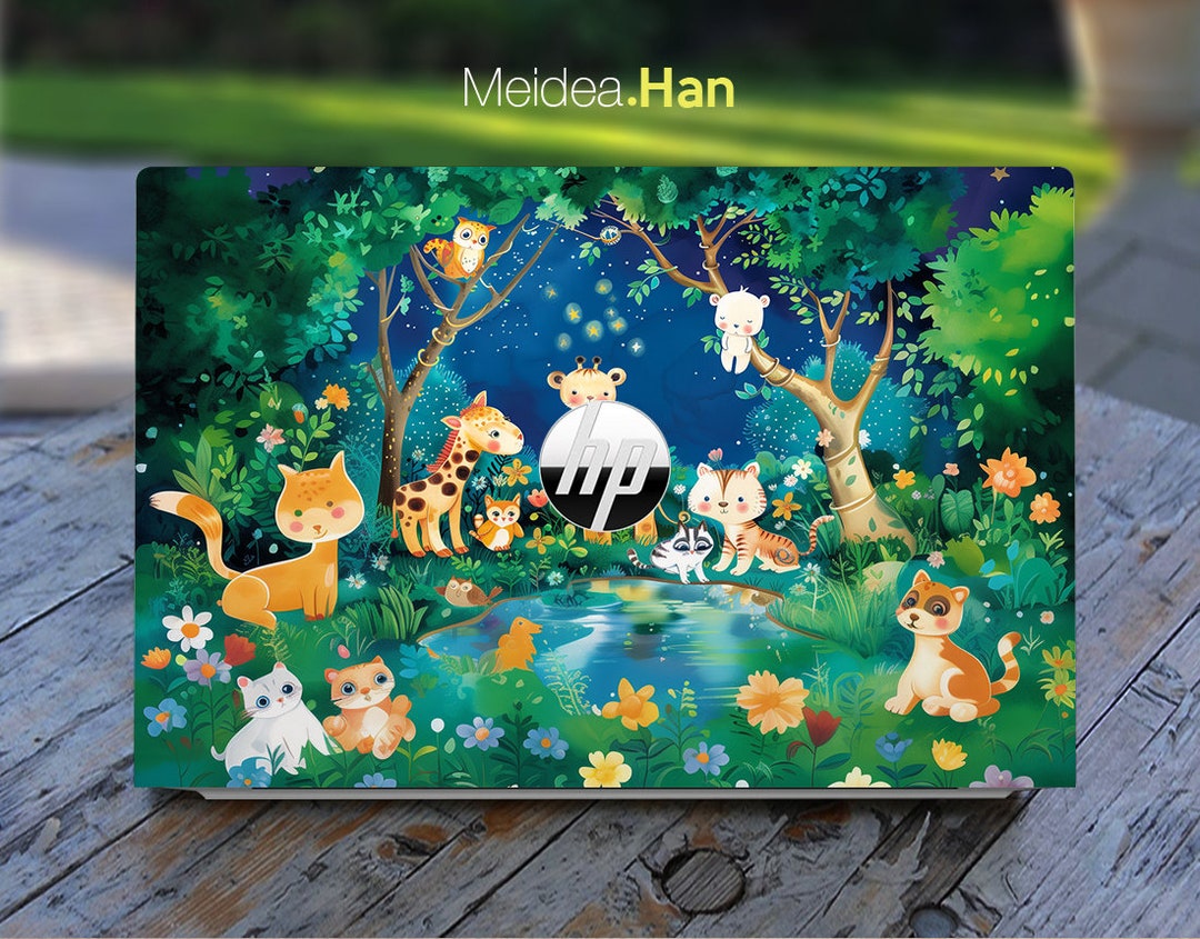Hp Laptop Skin 15 Inch Sticker Personalized Customizable Cute Little ...