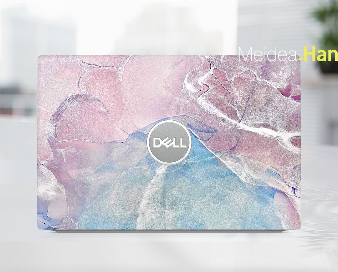 Personalized Dell Xps 15 Laptop Skins Decal Colorful Marble Texture ...