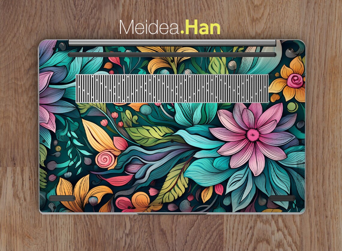 Laptop Skin Lenovo Yoga Accessories Custom Gift Vinyl Decal Fantasy ...