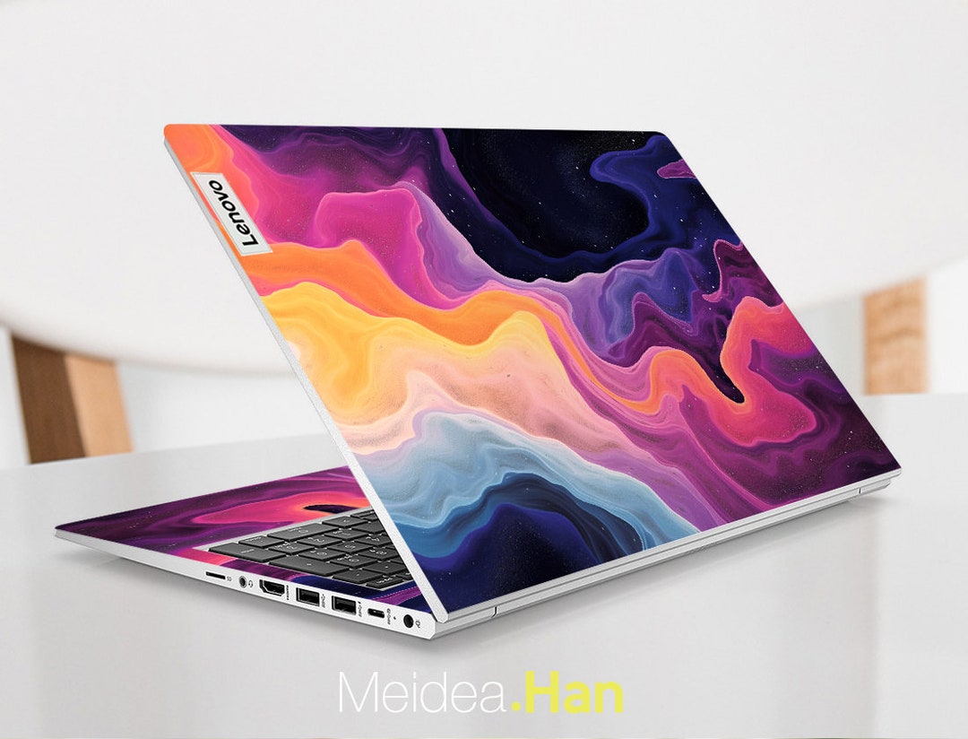 Laptop Skins Lenovo Ideapad Decals Personalized Gift Unique Art Designs ...