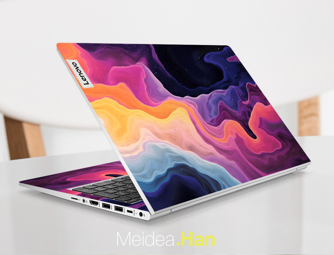 Laptop Skins Lenovo Ideapad Decals Personalized Gift Unique Art Designs ...