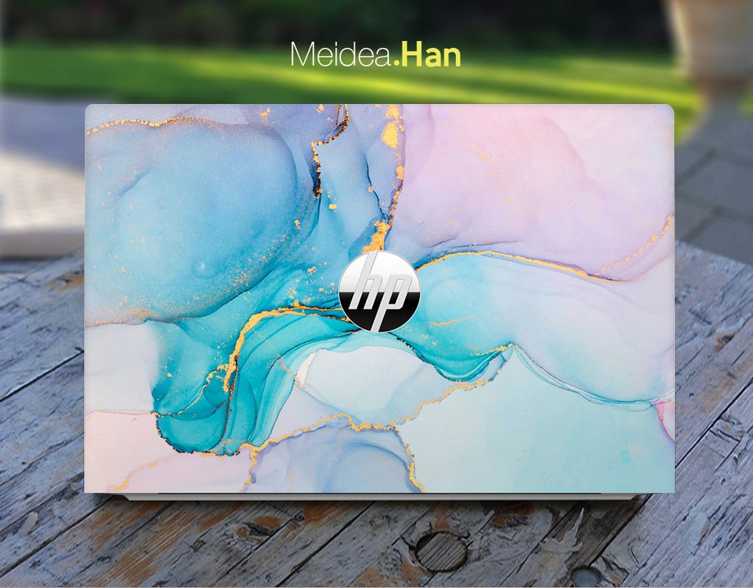 Hp Envy X360 15.6 Laptop Skin, Personalized Customizable Blue Marble ...