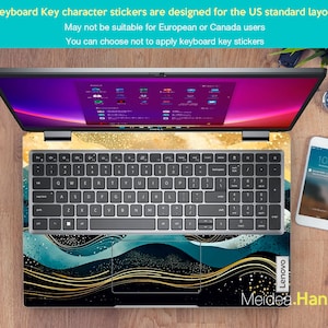 Laptop Skin Lenovo Yoga 7 16 Vinyl Decals Customization Personalised ...