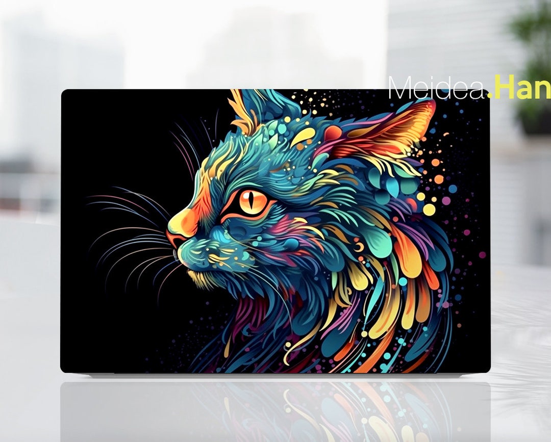 Custom Laptop Skins Protect Dell Vinyl Decals Personalised Abstract ...