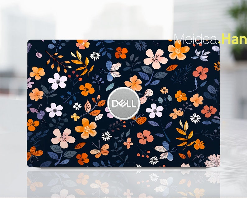 Dell Laptop Skins Latitude 5540 Personalized Customizable Flowers Fine ...