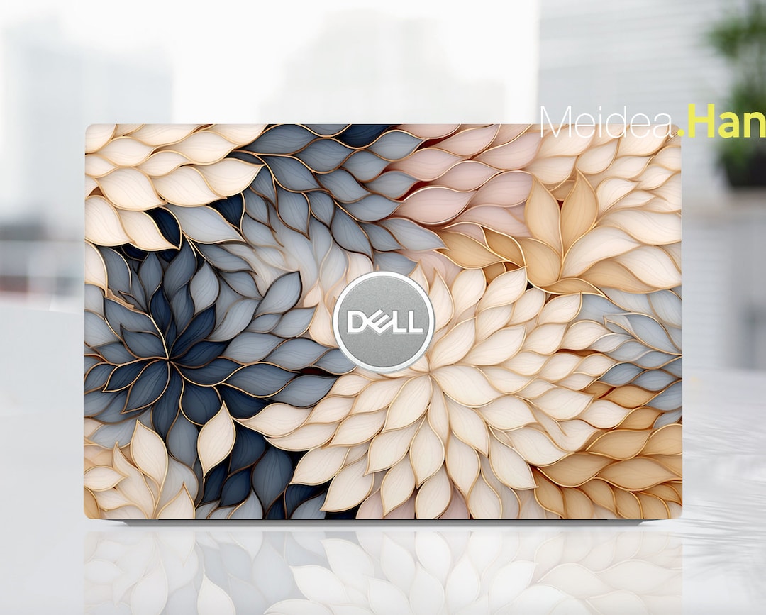 Laptop Accessories Dell Skins Personalization Gifts Aesthetic Flower ...