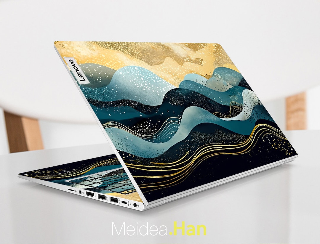 Laptop Skin Lenovo Yoga 7 16 Vinyl Decals Customization Personalised ...